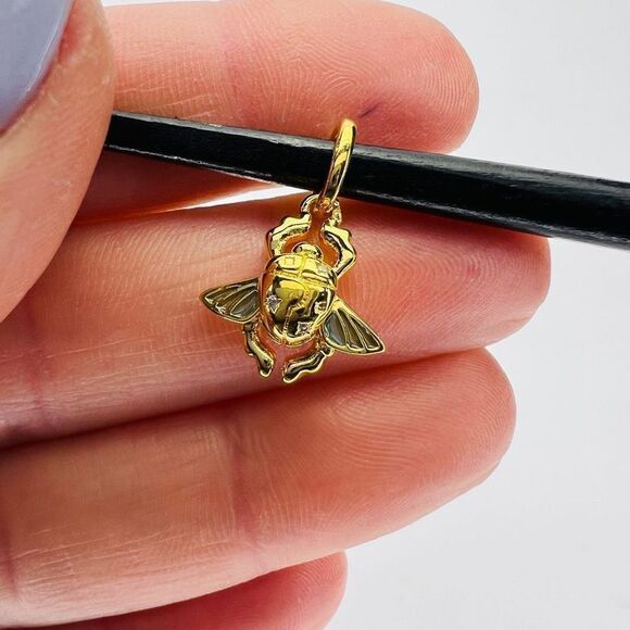 Pandora | Jewelry | Authentic Pandora Aladdin Scarabbeetle Dangle Charm ...